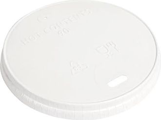 Garcia de Pou 50 Stück - Deckel für Gläser 310 g/m², Ø 9 cm, weißer Karton