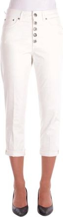 Dondup Damen, Hosen, Wei&szlig;, W30Gr&ouml;&szlig;e