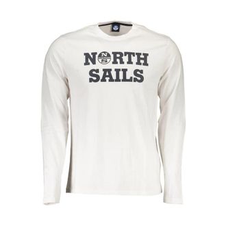 North Sails Langarm-Rundhals-T-Shirt - - Tops - Herren - Wei&szlig; - 3XL