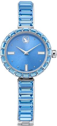 Swarovski Femme, Accessoires, Bleu, Taille: ONE Size Matrix Watch