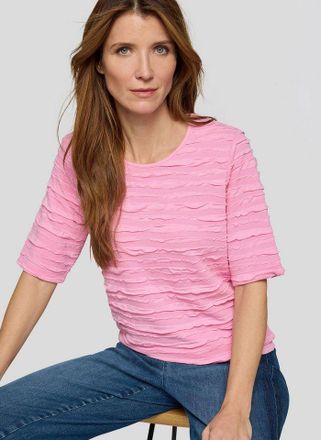Rabe T-Shirt Shirt, 1/2-Arm, Struktur