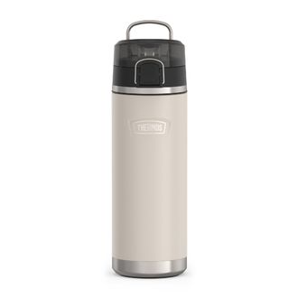 Thermos ICON SERIES BY THERMOS Stainless Steel Water Bottle with Spout 24 Ounce, Sandstone