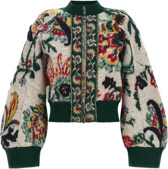 sacai Knielanger Mantel - Bunt