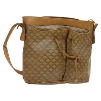 Celine Pre-owned Toile sacs-celine - Femme - Pre-owned - Beige - Taille: ONE Size