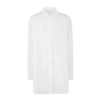 Patou Wei&szlig;e ikonische Mini-Hemd-Kleid - - Dresses - Damen - Wei&szlig; - XS