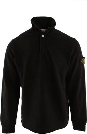 Stone Island Homme, Sweatshirts et sweats &agrave; capuche, Noir, Taille: S Zip-through SweaT-shirt