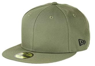 New Era 59fifty Basecap Blank Olive - 6 7/8-55cm