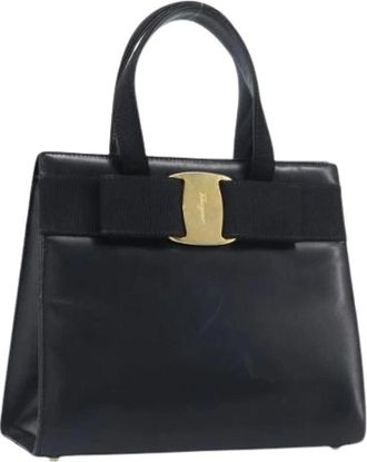 Ferragamo Sac &agrave; main Pre-owned - Femme - Pre-owned - Noir - Taille: ONE Size