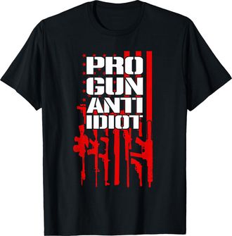 The Salty Veteran Pro-Gun Anti-Idiot T-Shirt