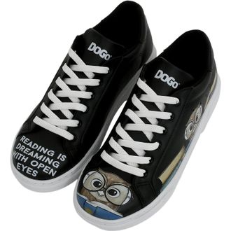 Dogo Vegane Damen Ace Sneakers - The Wise Owl 39