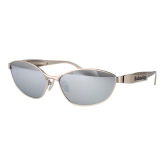 Balenciaga Stylische Sonnenbrille mit Modell Bb0356S - - Accessories - Damen - Grau - 64 MM