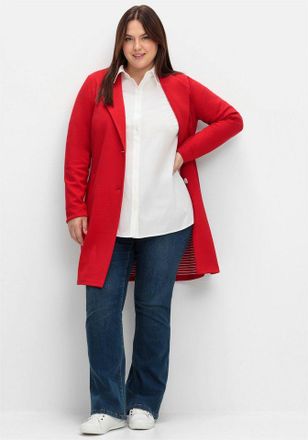 Sheego Klassische Bluse Baumwollbluse