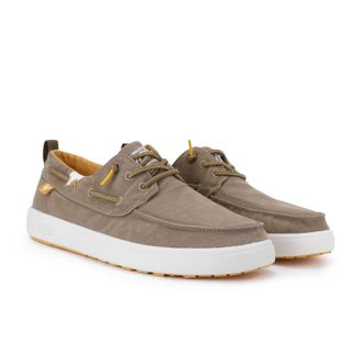 Walk In Pitas | MAUI | Herren Mokassins | Flache Slipper f&uuml;r M&auml;nner | Slip on Loafer | Sneakers | Schlupfschuhe | Freizeitschuhe | Walkinpitas Schuhe | Taupe 41