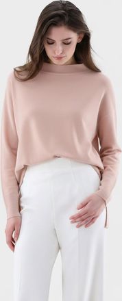 van Laack Stehkragenpullover loose fit