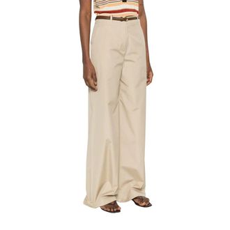 Max Mara Wide Hosen - - Trousers - Damen - Beige - M