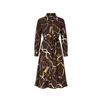 Marella Robe chemise - Femme - Robes - Brun - Taille: 38 FR