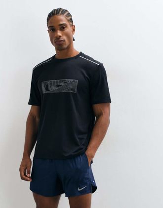 Nike short Stride Dri-FIT 5 pouces bleu
