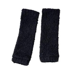 Generic Gu&ecirc;Tres Chaussettes hautes de protection for les jambes, en polaire corail &eacute;paisse et douce, id&eacute;ales for lautomne lhiver, for soulager larthrite des g