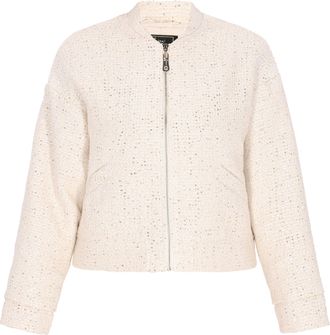 Faina Jacke Frauen cremefarben