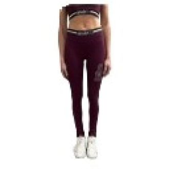 Off-white Training Leggings - - Sport - Damen - Rot - XL