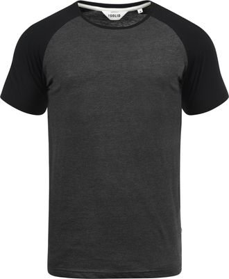 Solid SDBastian Herren T-Shirt Kurzarm Shirt mit Rundhals-Ausschnitt Baumwollmischung Regular fit, Gr&ouml;&szlig;e:3XL, Farbe:Dark Grey Melange (8288)