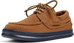 Camper Mens Runner Four K100804 Boat Shoe, Medium Brown 008, 39 EU