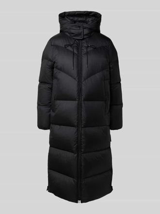 Marc O'Polo Denim Relaxed Fit Daunenmantel mit abnehmbarer Kapuze