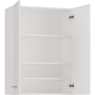 Topeshop Unterschrank &uuml;ber der Waschmaschine pola mini dd Wei&szlig; Matt