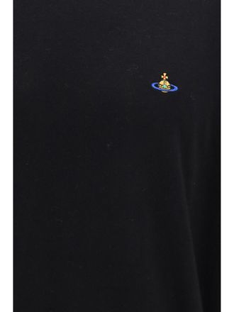 Vivienne Westwood Mens Sweater Alex Black Cotton Cashmere