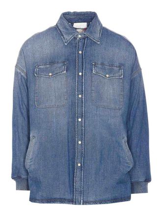 Alexander McQueen Chemise - Bleu