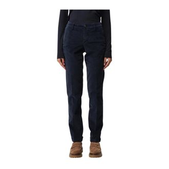 Fay Damen Chinos Hose - - Trousers - Damen - Blau - W31
