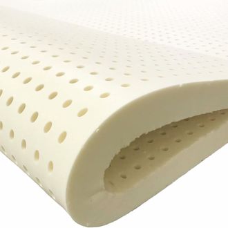 Generic 100% Natur Latexmatratze, Antiallergisch Naturlatexmatratze, Hohe Elastizität und Kompression Latex Matratze Für Studentenwohnheim, Hotel,1in,180×200c