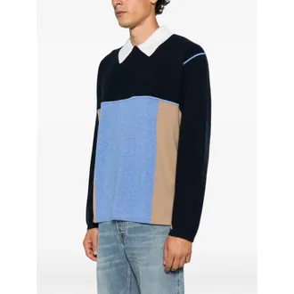 Guest In Residence Color Polo Sweater - Navy
