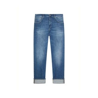 Dondup Homme, Jeans, Bleu, Taille: W32 Jeans Ample Taille Basse Bleus