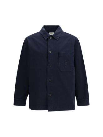 Saint Laurent Overshirt - Purple