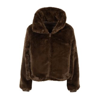 Save The Duck Femme, Vestes, Brun, Taille: 40 FR Doudoune Marron