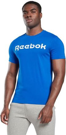 Reebok Herren GS Linear Read Tee T-Shirts, VECBLU, XXL