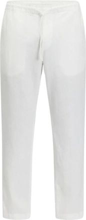 Sundek Homme, Pantalons, Blanc, Taille: L Pantalon en lin