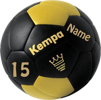 Kempa Sportartikelland Angebot Handball Spectrum Synergy Primo schwarz/Gold personalisiert Gr&ouml;&szlig;e 1 mit Aufdruck Name