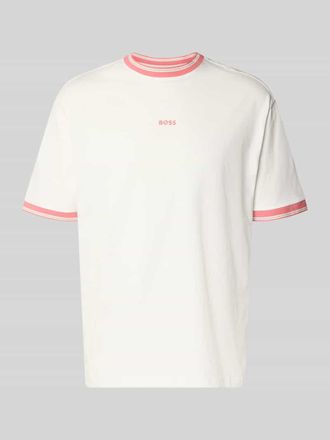 Boss Orange by Hugo Boss Regular Fit T-Shirt aus reiner Baumwolle Modell TE_BLOCKS