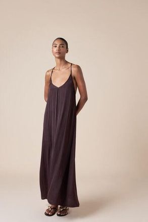 Calzedonia Langes Kleid Coco Brown Braun