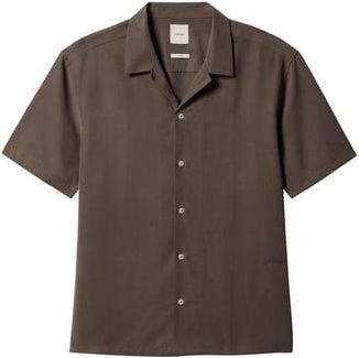 Calvin Klein Chemise droite &agrave; manches courtes