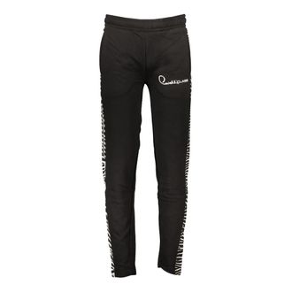 Cavalli Herren Schwarze Sportliche Hose mit Elastischem Bund - - Trousers - Herren - Schwarzk - L