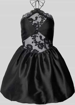 Self Portrait Minikleid mit Neckholder
