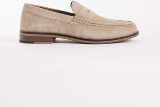 Asos Mocassins en daim - Taupe-Neutre