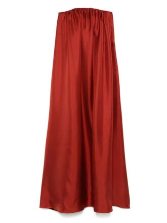 Max Mara robe Edda - Rouge