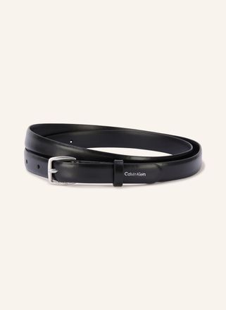 Calvin Klein Lederg&uuml;rtel schwarz