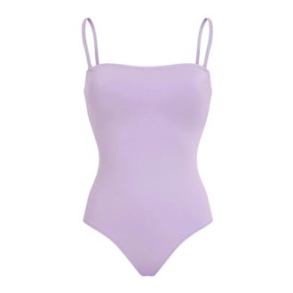 Vilebrequin Femme, Maillots de bain, Violet, Taille: 38 FR Maillot de bain une pi&egrave;ce bustier uni