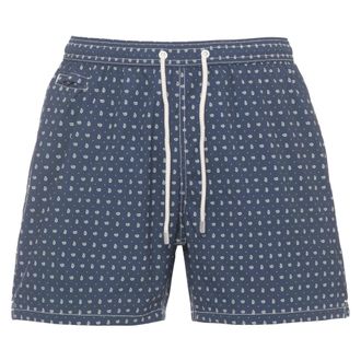 Saint Barth Homme, Maillots de bain, Bleu, Taille: M Lighting Micro Stretch Swim Shorts
