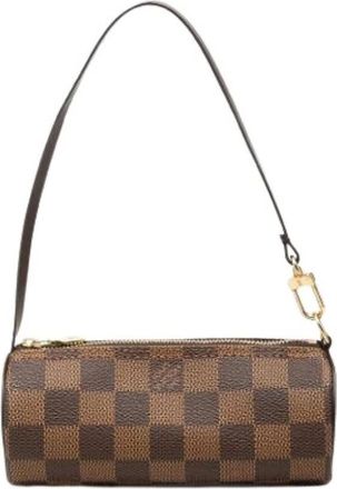 Louis Vuitton Pre-owned Papillon Pochette - Femme - Pre-owned - Brun - Taille: ONE Size